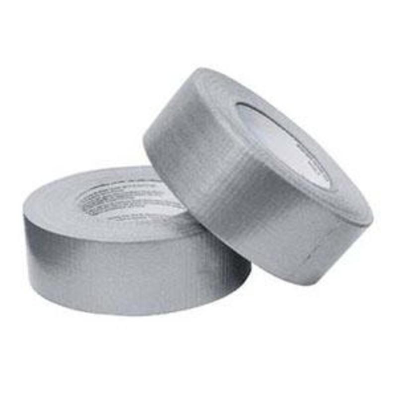 Silver Duct Tape 3" x 60 Yd - 16 Rolls - packsouq