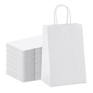 White Kraft Paper Bags – packsouq