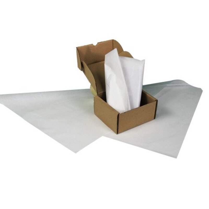 Silk Filling Tissue Paper, White – 700 × 500 mm – packsouq